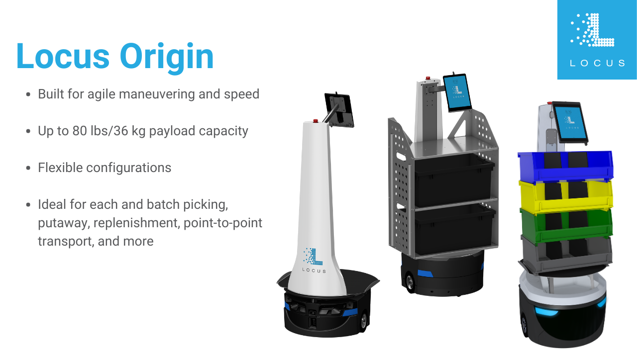 Locus Autonomous Mobile Robots for SAP EWM