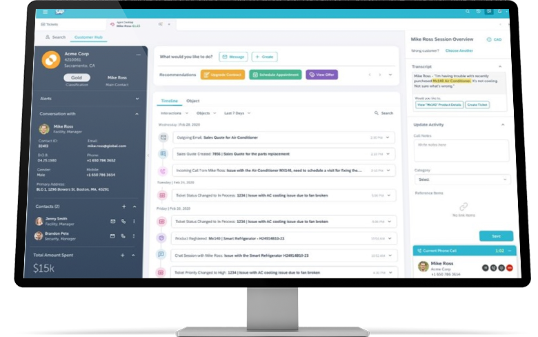 Enablement Service For Sap Service Cloud