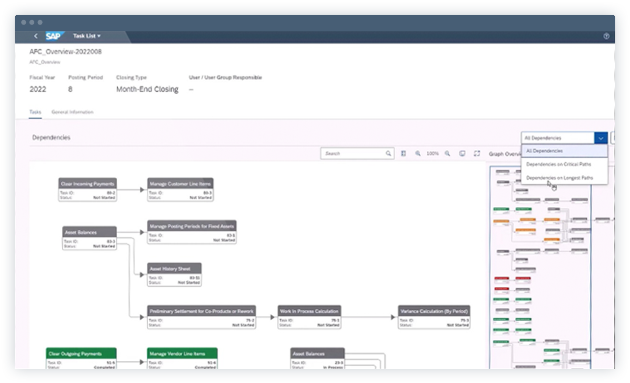 Quick-start service for SAP Advanced Financial Closing