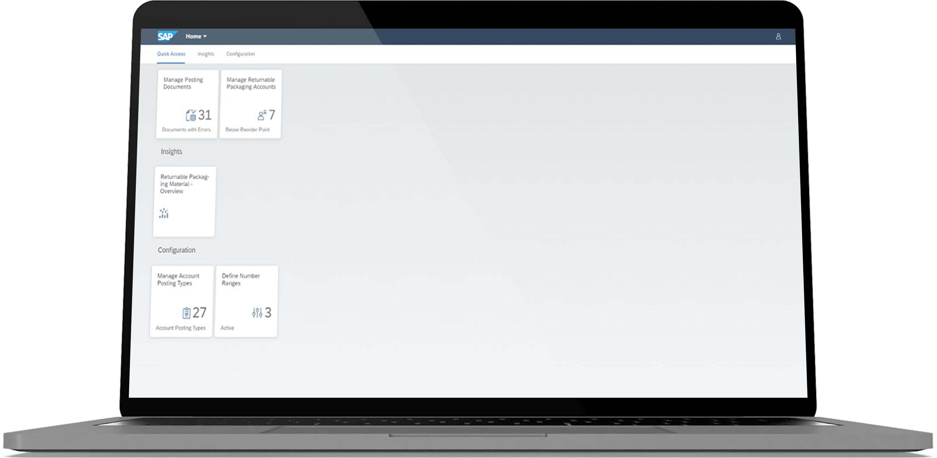 SAP Returnable Packaging Management