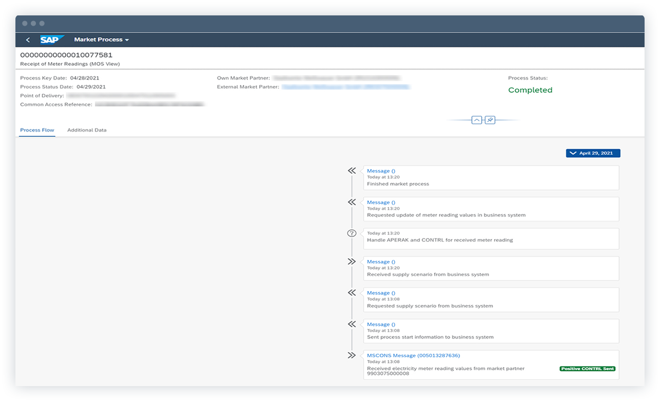 SAP Market Communication for Utilities