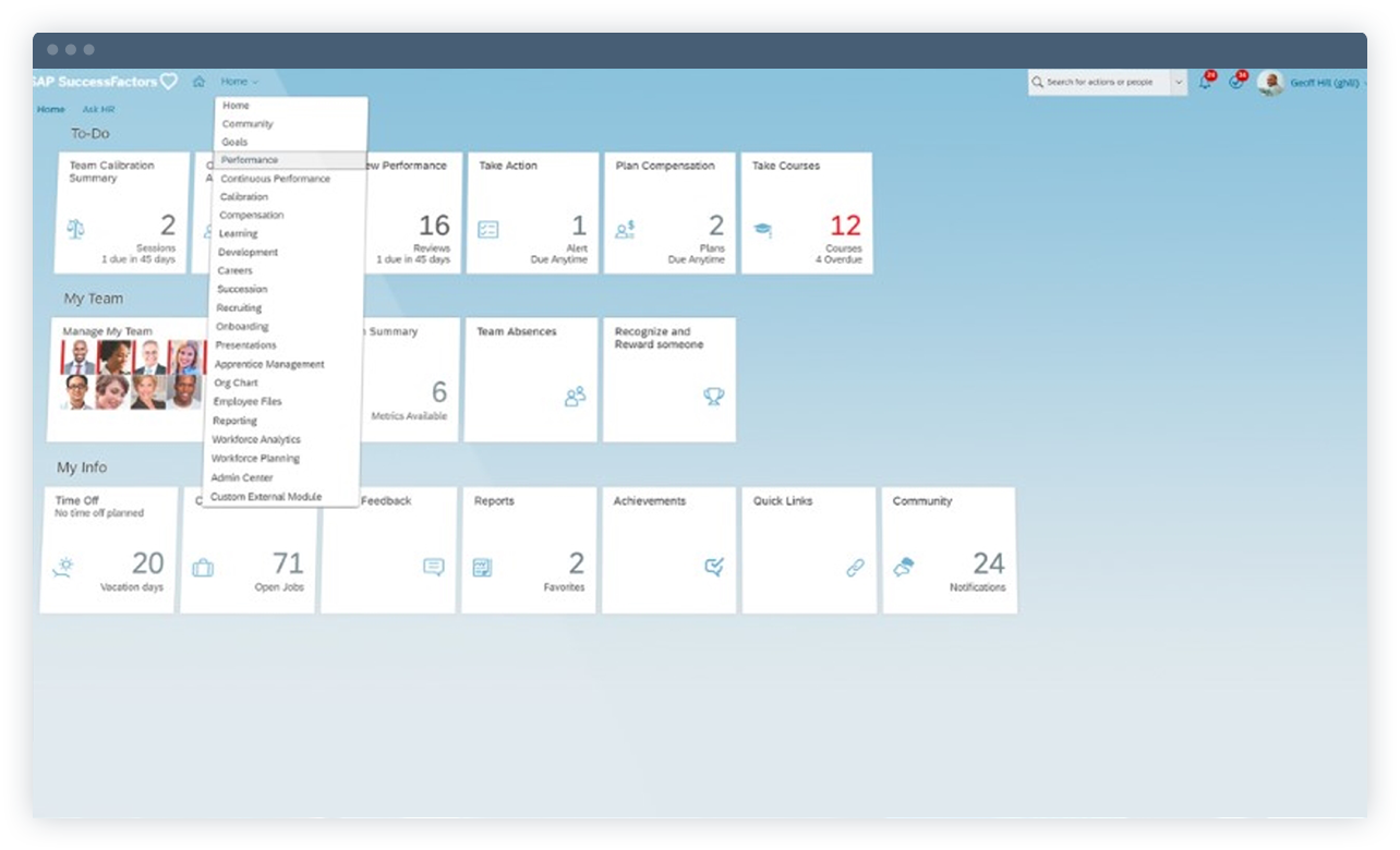 Accelerated deployment service for SAP SuccessFactors Performance & Goals