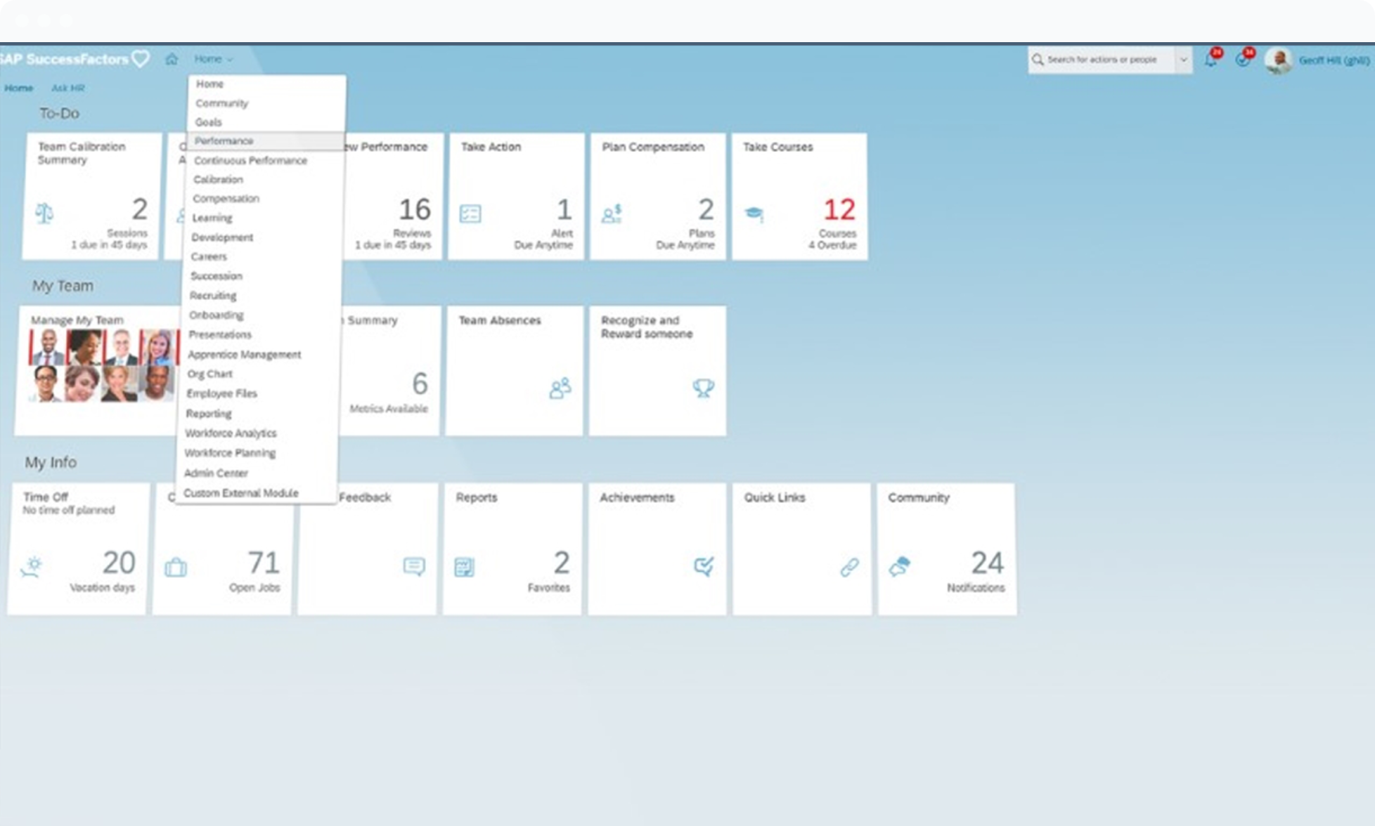 Accelerated deployment service for SAP SuccessFactors Performance & Goals