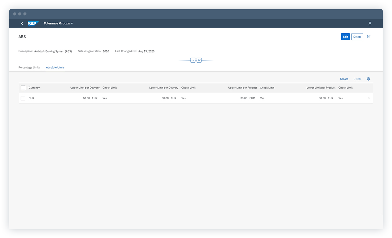 SAP Self-Billing Cockpit