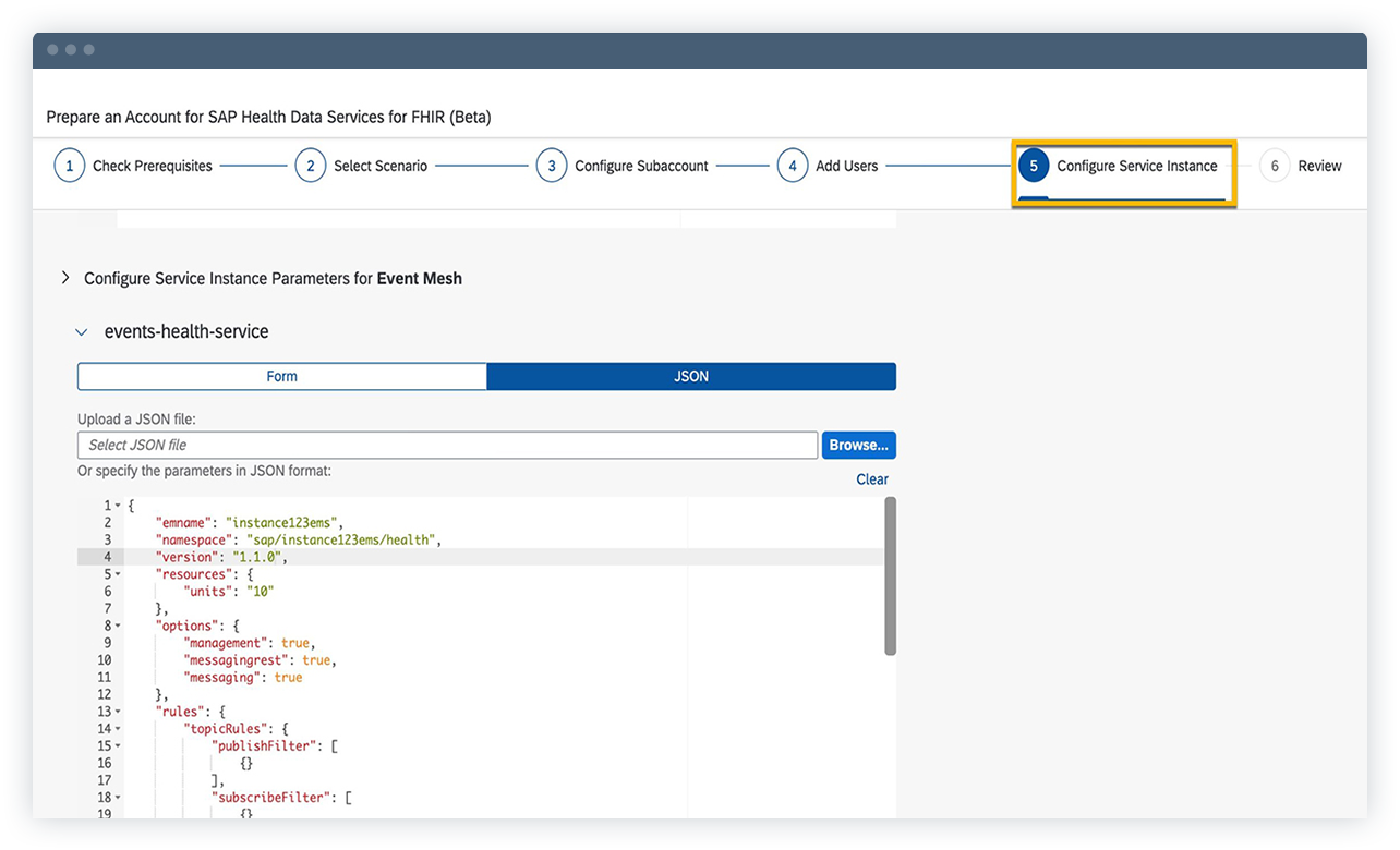 SAP Health Data Services for FHIR
