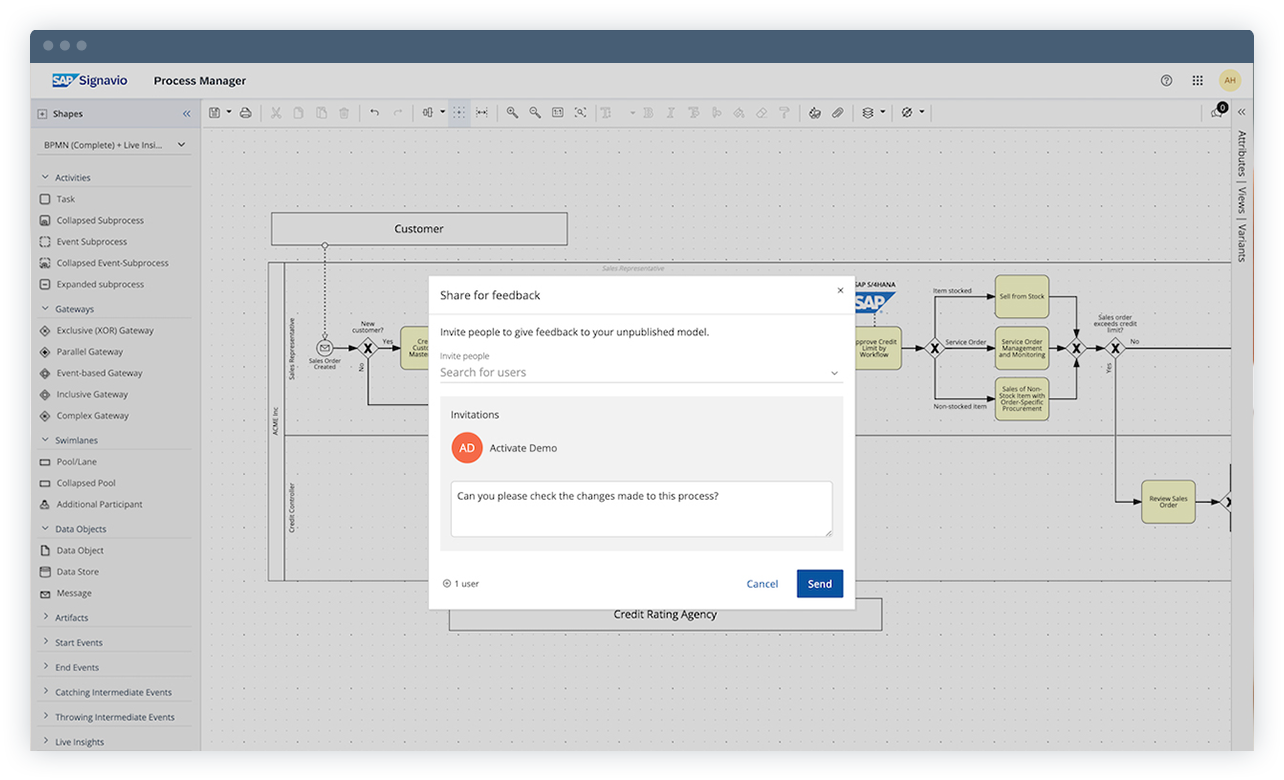 SAP Signavio Process Manager