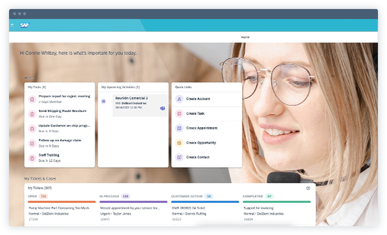 Enablement service for SAP Service Cloud