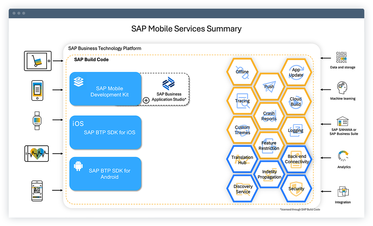 SAP Mobile Services