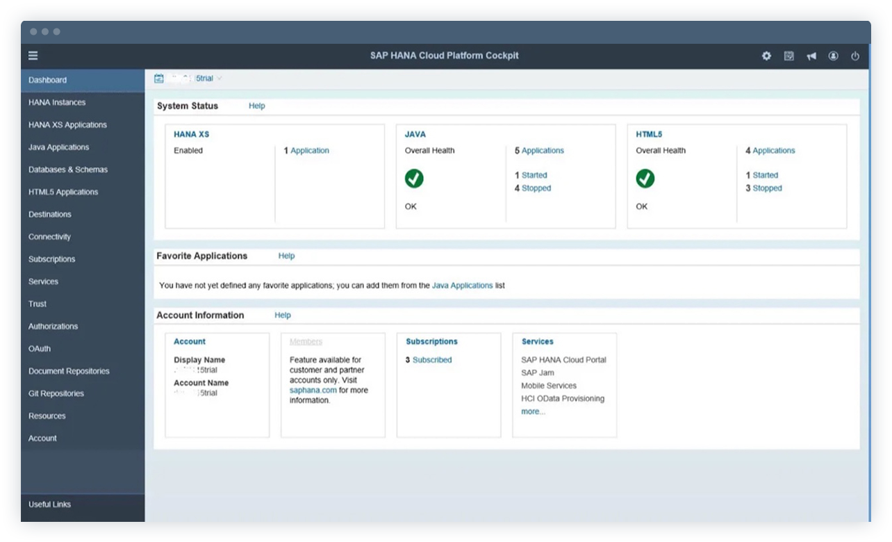 Activation Service For Sap Hana Cloud