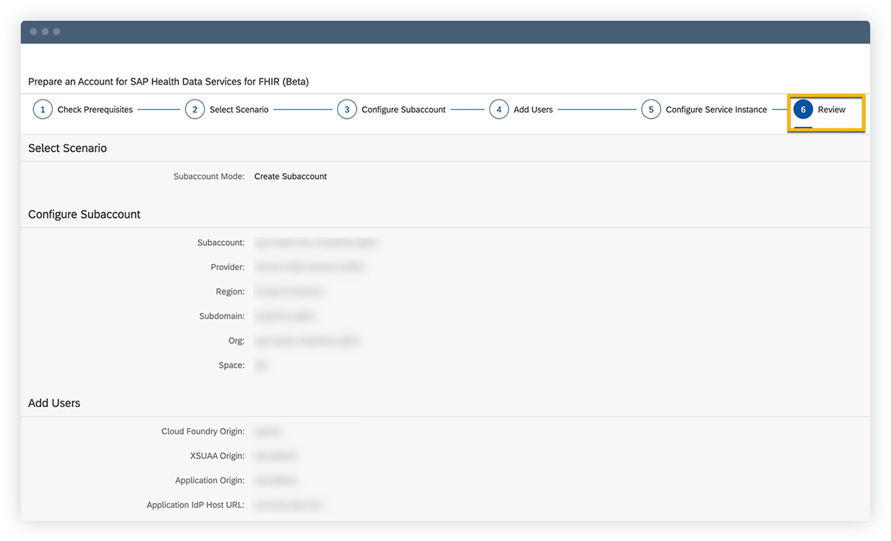 SAP Health Data Services for FHIR