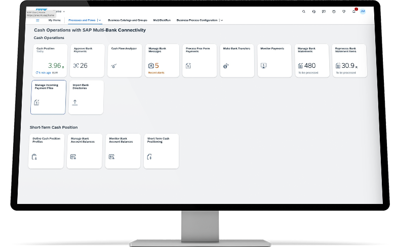 SAP Multi-Bank Connectivity, option for SWIFTRef banking data