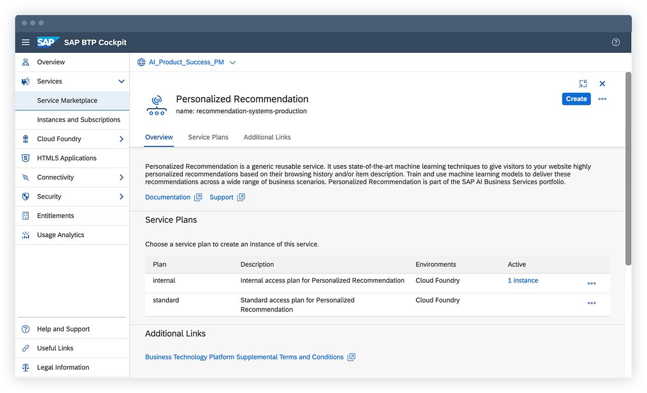 Personalized Recommendation