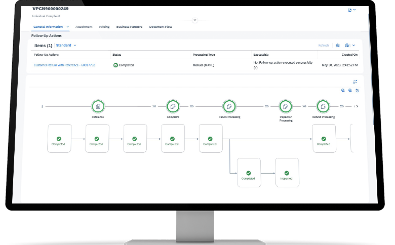 SAP Complaint Handling