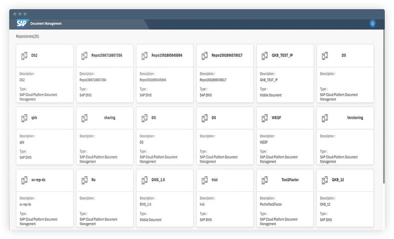 SAP Document Management